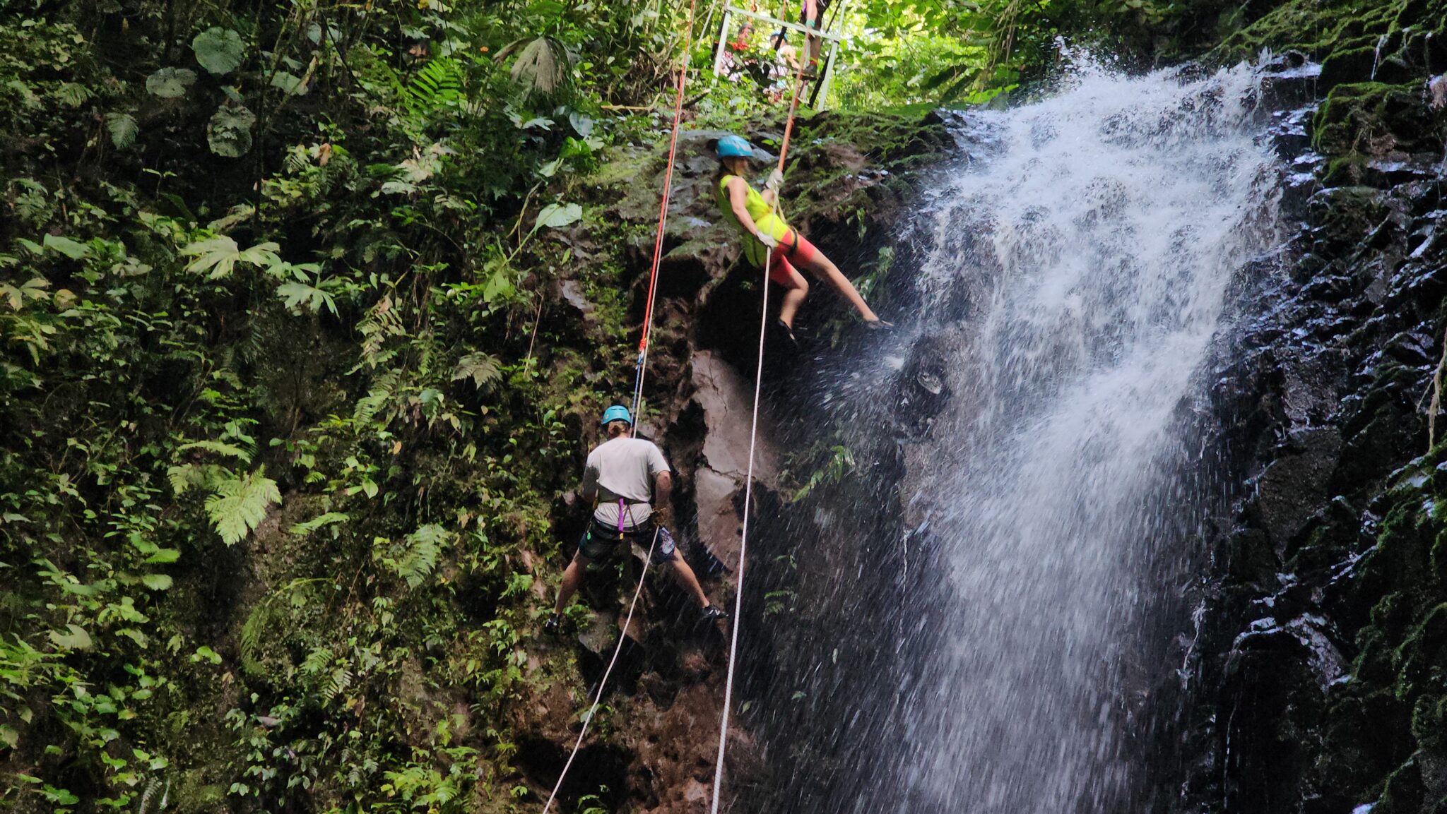 Canyoning Waterfall Rappelling near Arenal and La Fortuna, Costa Rica ...